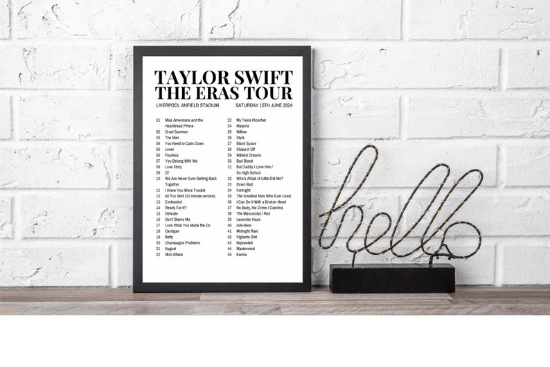 The Eras Tour, Liverpool, Anfield Stadium, Saturday 15th June 2024 ...