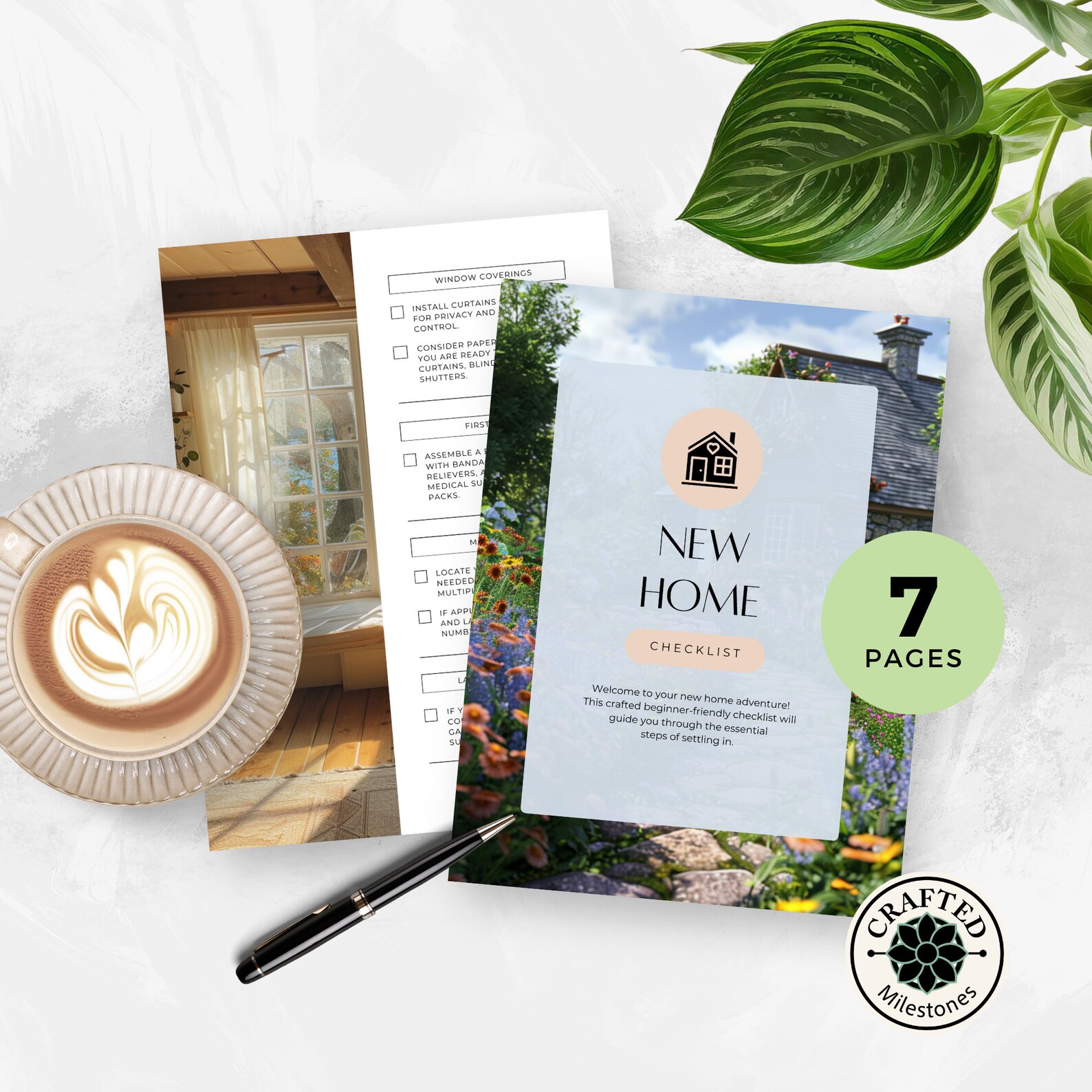 Cottagecore New Home Checklist | Beginner Friendly | Instant Download ...
