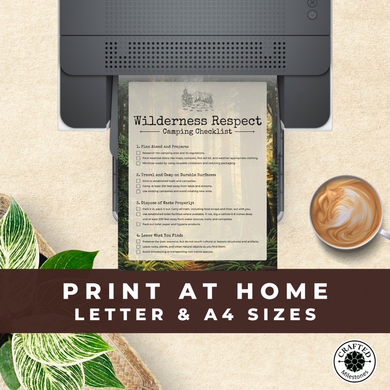 Redwoods Leave No Trace Checklist | Wilderness Respect | Camping ...