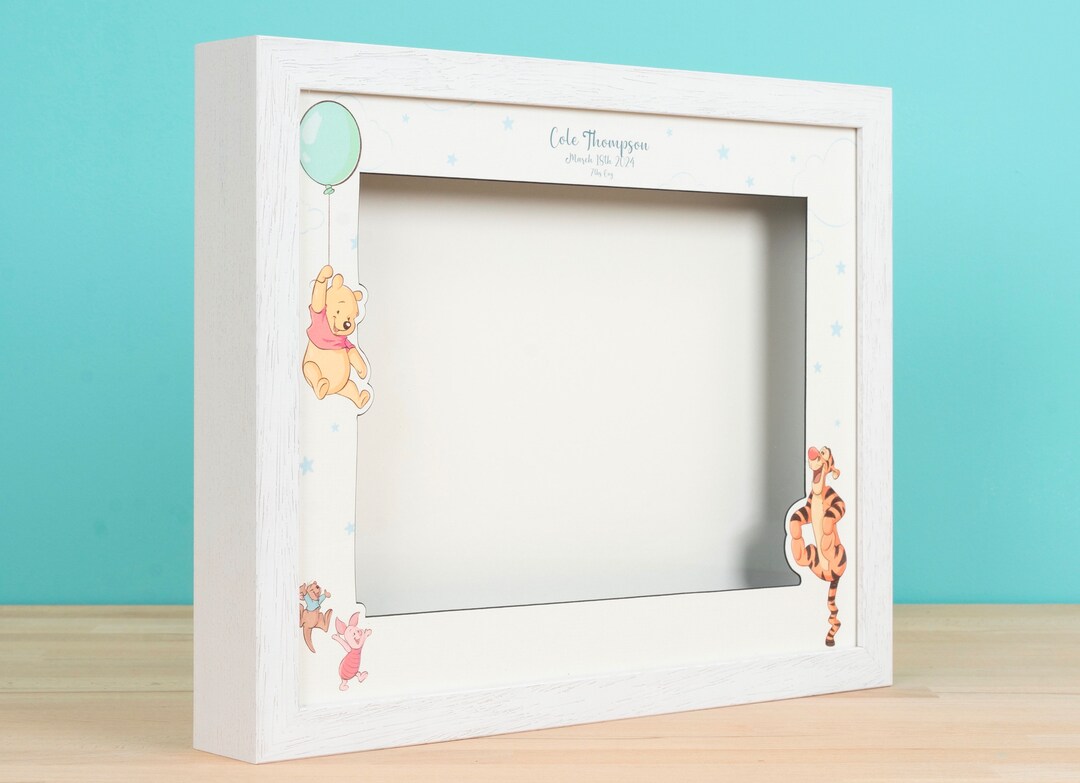 Handcrafted Deep Shadow Box Frames Celebrating Baby Perfect for ...