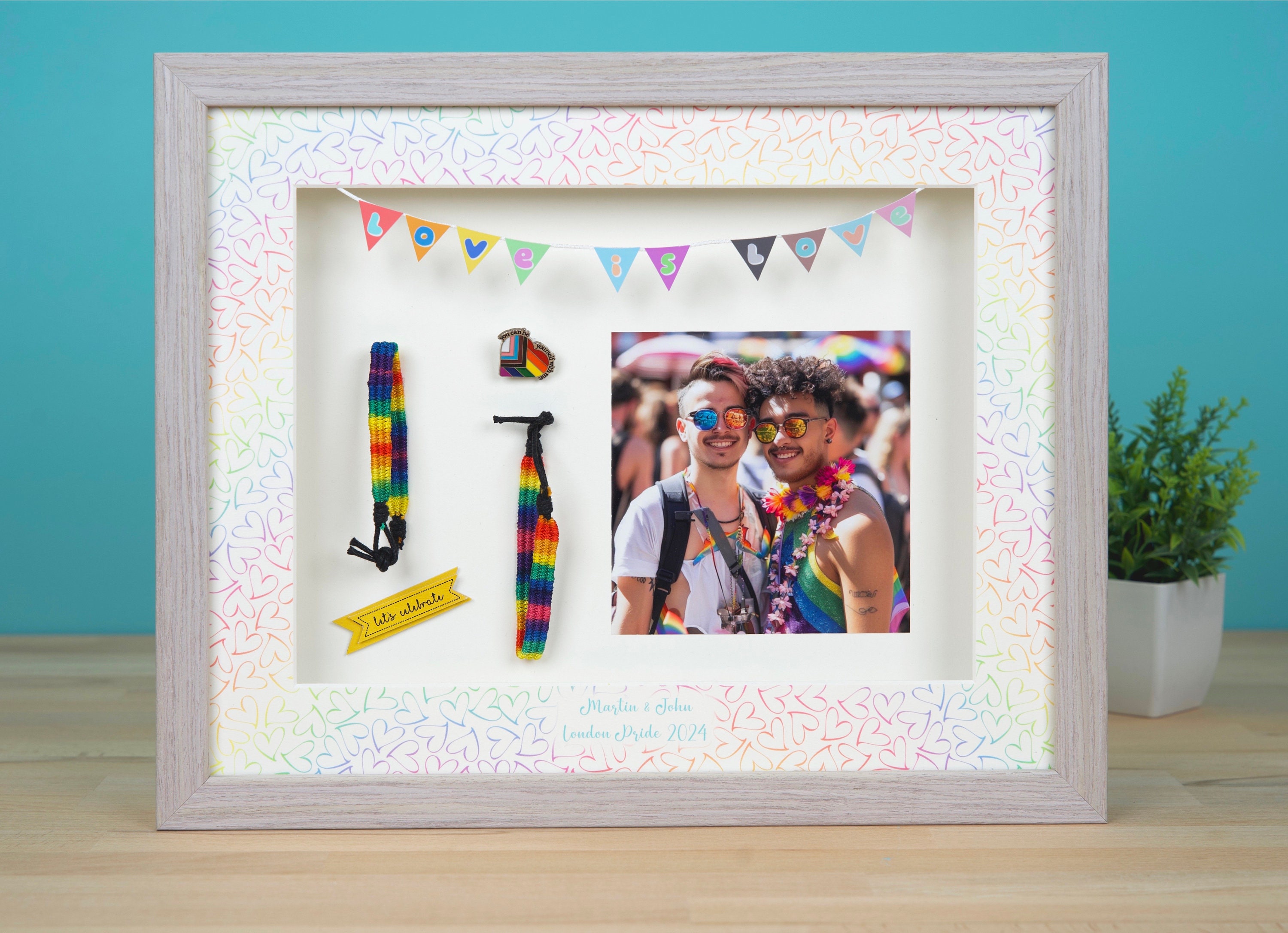 Handcrafted Shadow Box Frame: Solid Wood Keepsake Display - Etsy