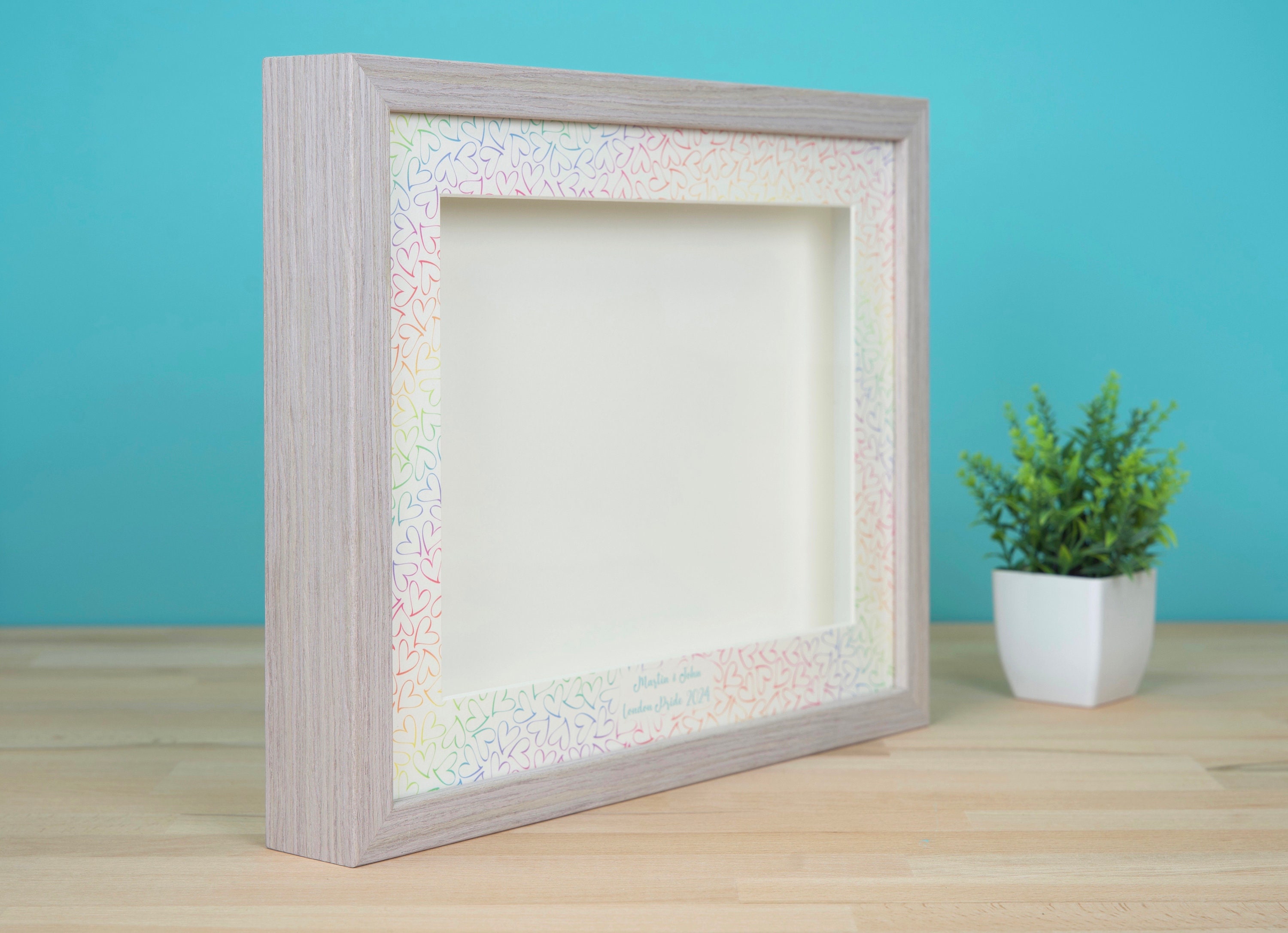Handcrafted Shadow Box Frame: Solid Wood Keepsake Display - Etsy