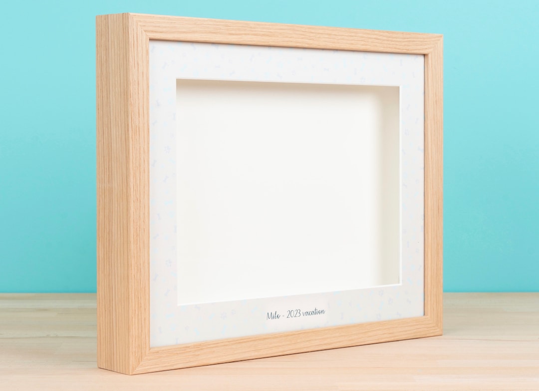 Handcrafted Deep Shadow Box Frame: Solid Wood Keepsake Display - Etsy