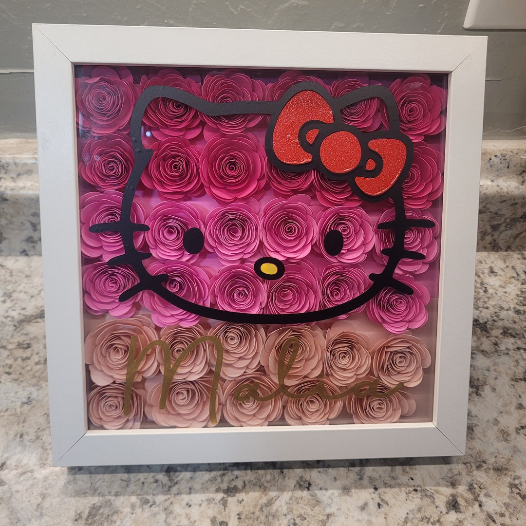 Hello Kitty Light up Shadow Box - Etsy