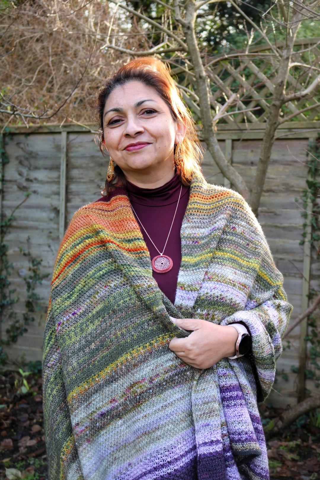 Climate Wrap Knitting Pattern - Etsy