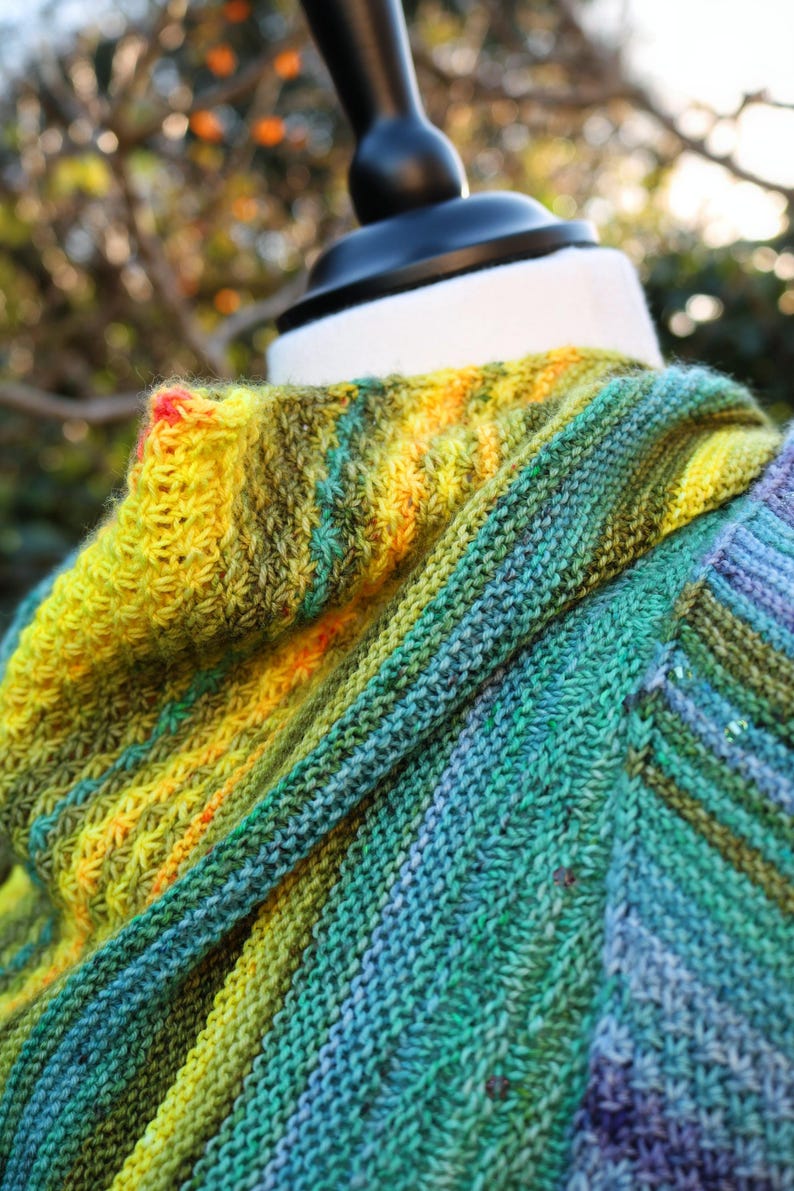 Climate Shawl Knitting Pattern - Etsy