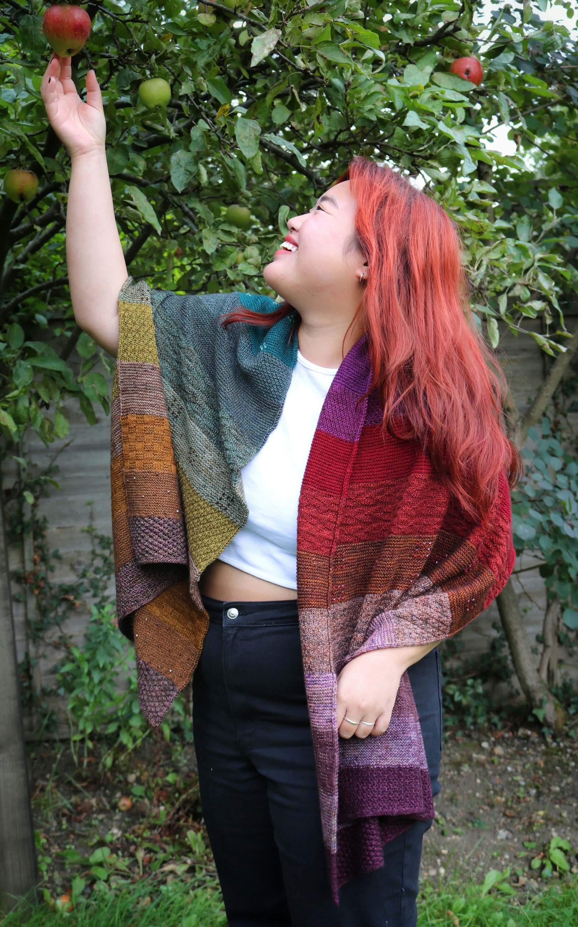 Glam Garden Wrap Knitting Pattern - Etsy