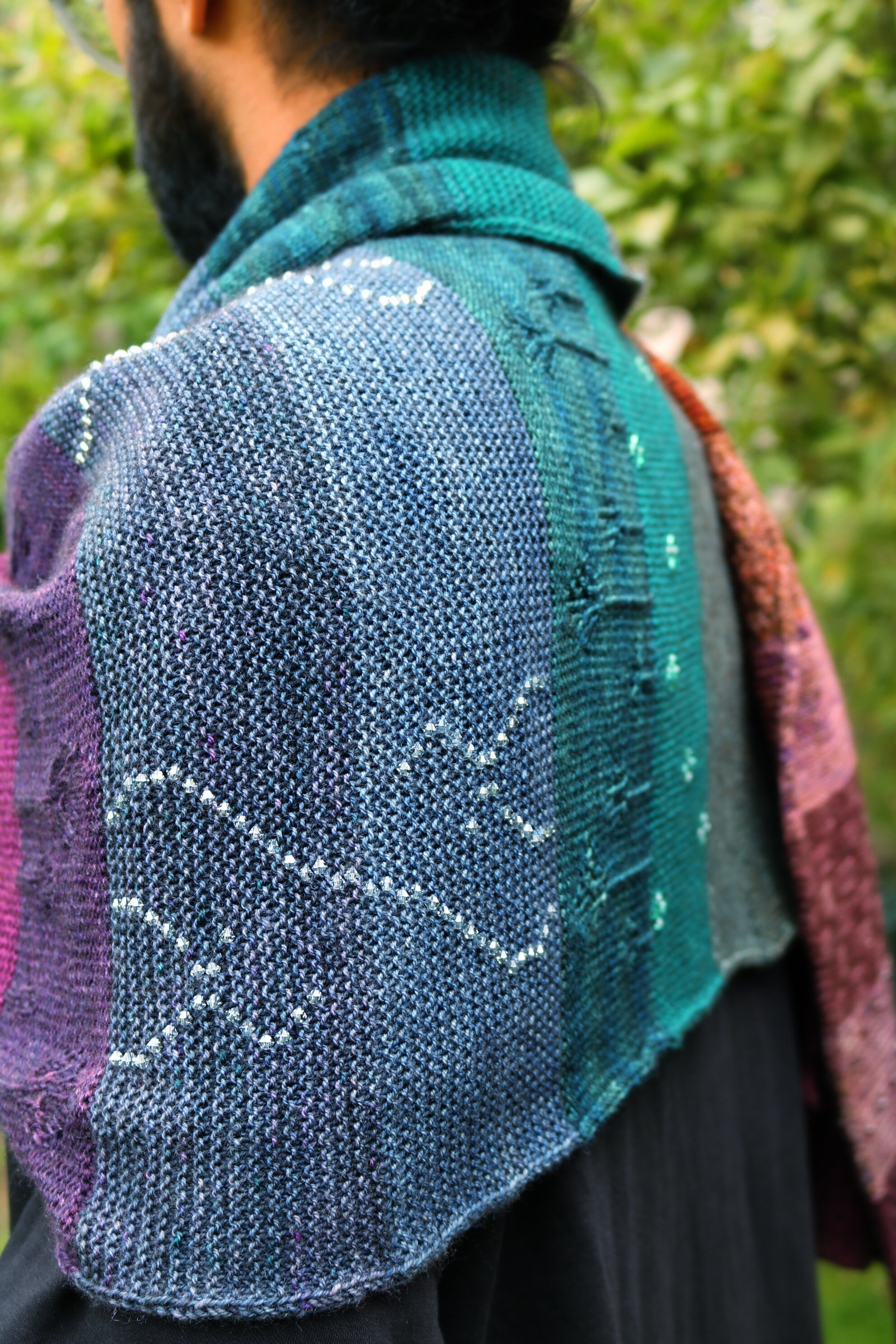 Glam Garden Wrap Knitting Pattern - Etsy
