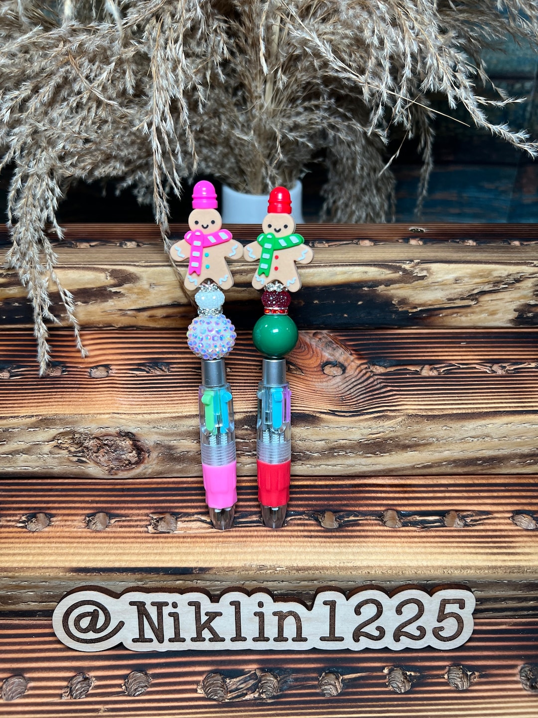 Pens, Silicone Pen, Silicone Beads, Beaded Pens, Custom Pens, Christmas ...