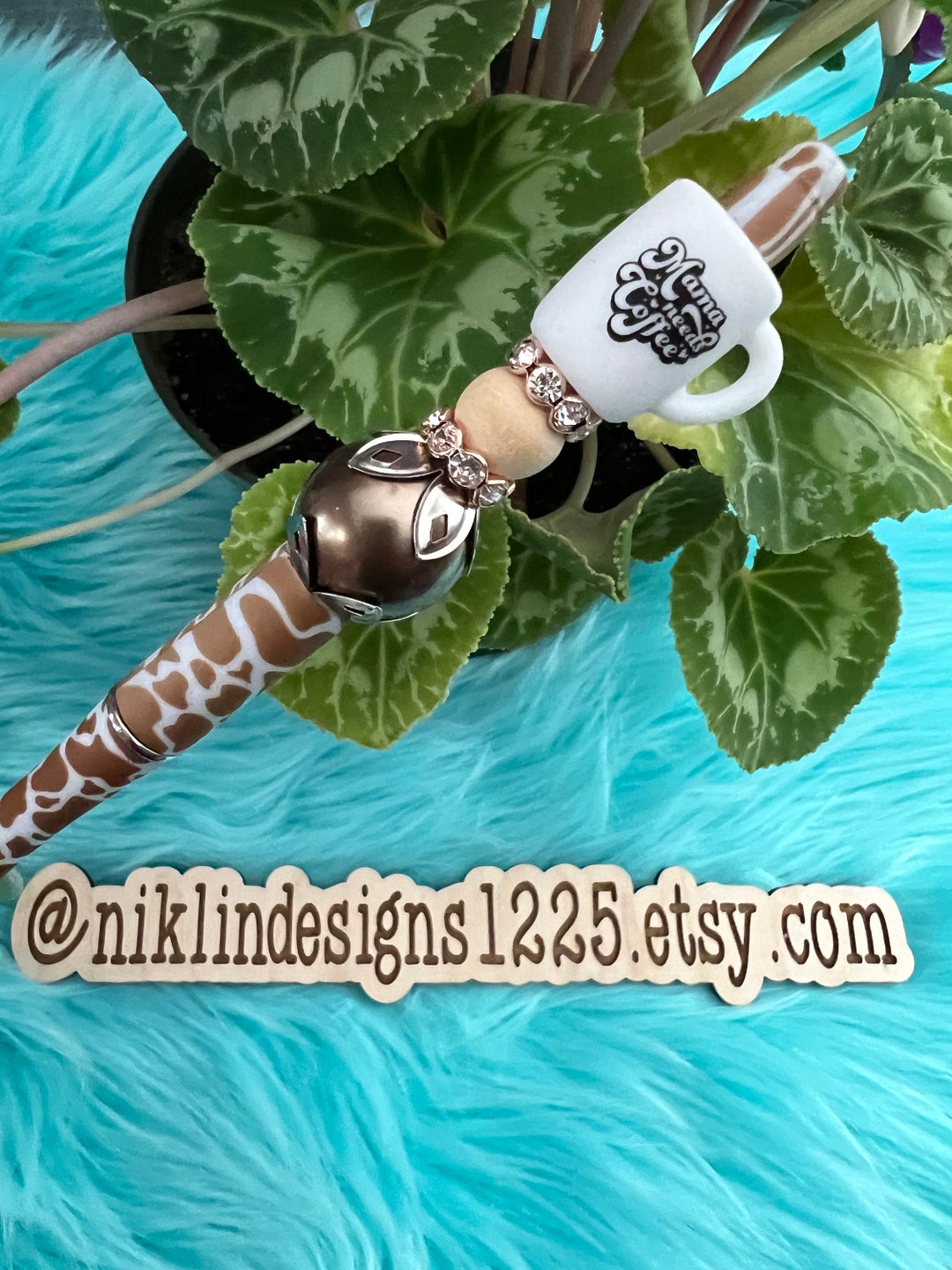 Famous Coffee Mugs, Teacher Nurse Pen, Thank You Gift, Cute Pen With Beads, Metal Refillable Pen ...