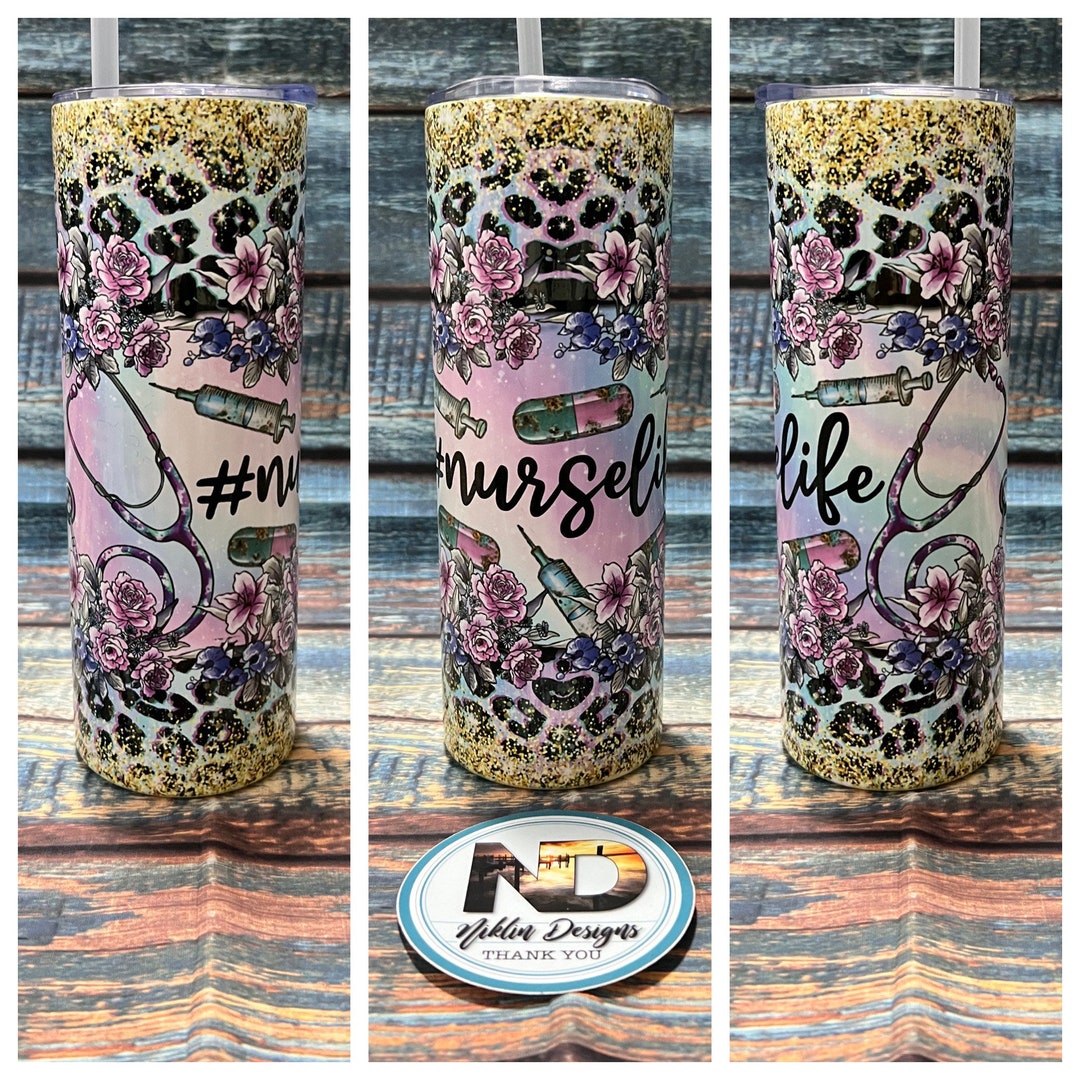 Tumbler Metal Tumbler Nurse Nurse Tumbler Metal - Etsy