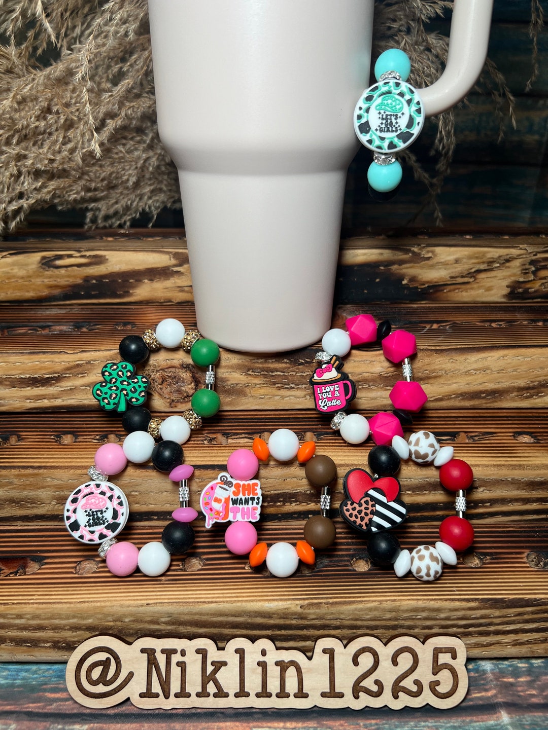 Stanley Cup Charm for Women, Fun Gifts for Women, Stanley Cup Accessories, Tumbler Handle Cup ...