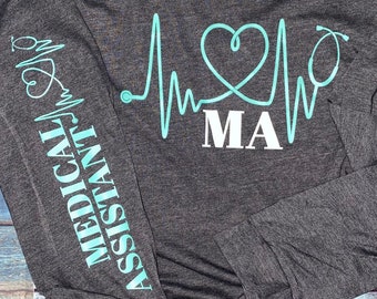 Medical Assistant Shirt - Etsy