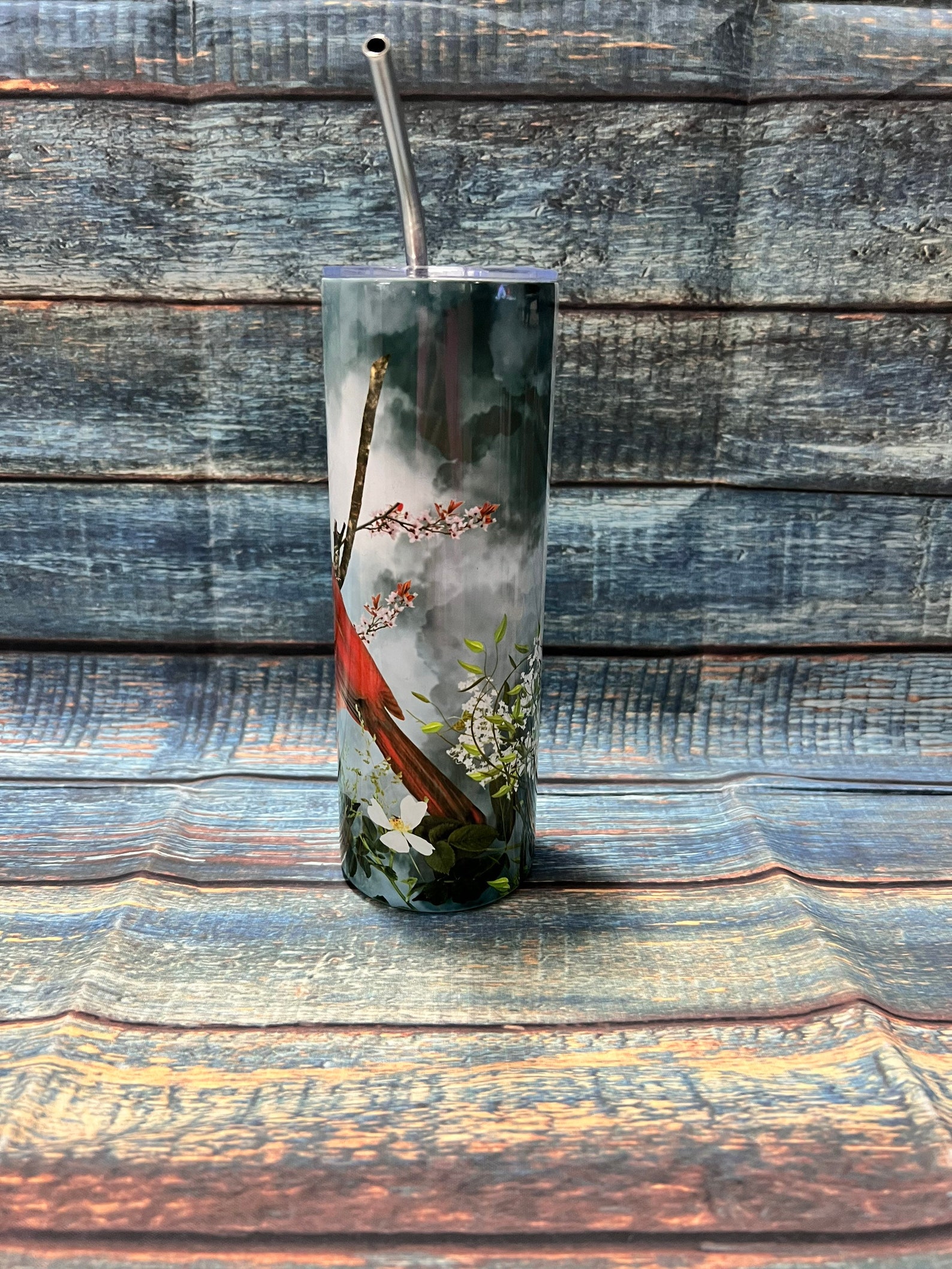Tumbler Metal Tumbler Cardinal Tumbler Cardinal Tumblers - Etsy