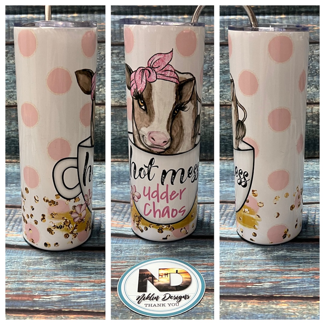 Tumbler Metal Tumbler Cow Print Tumbler Cow Tumblers Tea Cup Tumbler ...