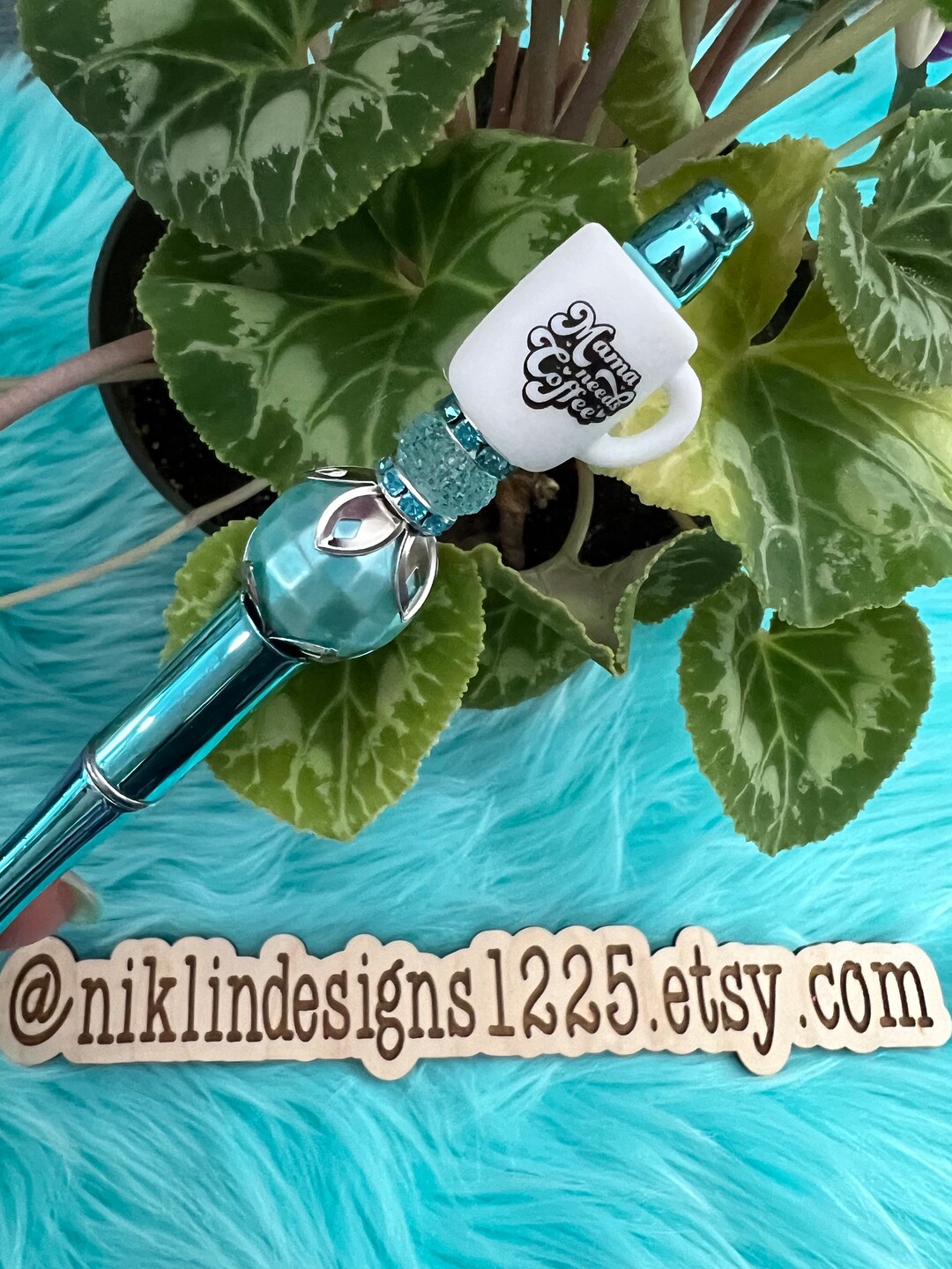 Famous Coffee Mugs, Teacher Nurse Pen, Thank You Gift, Cute Pen With Beads, Metal Refillable Pen ...