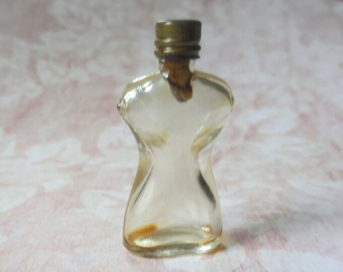 Vintage Miniature Schiaparelli Mannequin Torso Glass Perfume Bottle ...