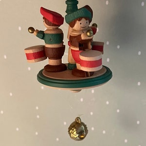 Vintage Hallmark Cards Inc 1986 Christmas Ornament, Little Drummers in ...