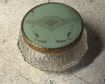 Porcelain Powder Box - Etsy