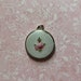 Antique Art Deco Wonderful Guilloche Enamel Locket in White With Pink ...