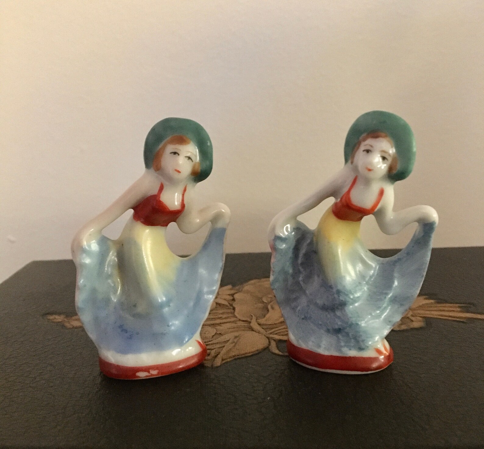 Vintage Ceramic Figurines of Flamenco Dancer Pair of Girls | Etsy
