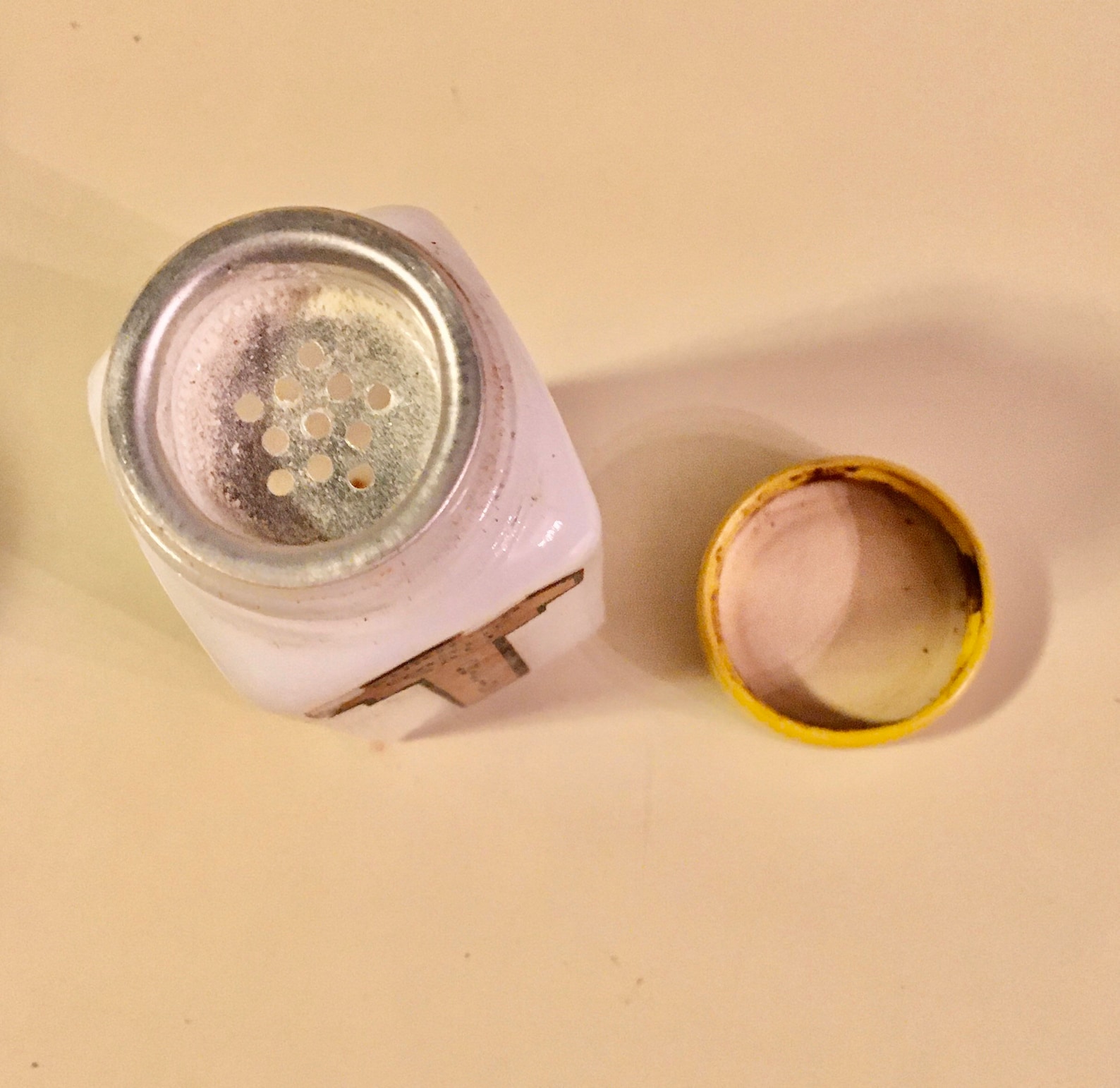 Vintage Griffith Laboratories Milk Glass Spice Jars Set Sunny - Etsy