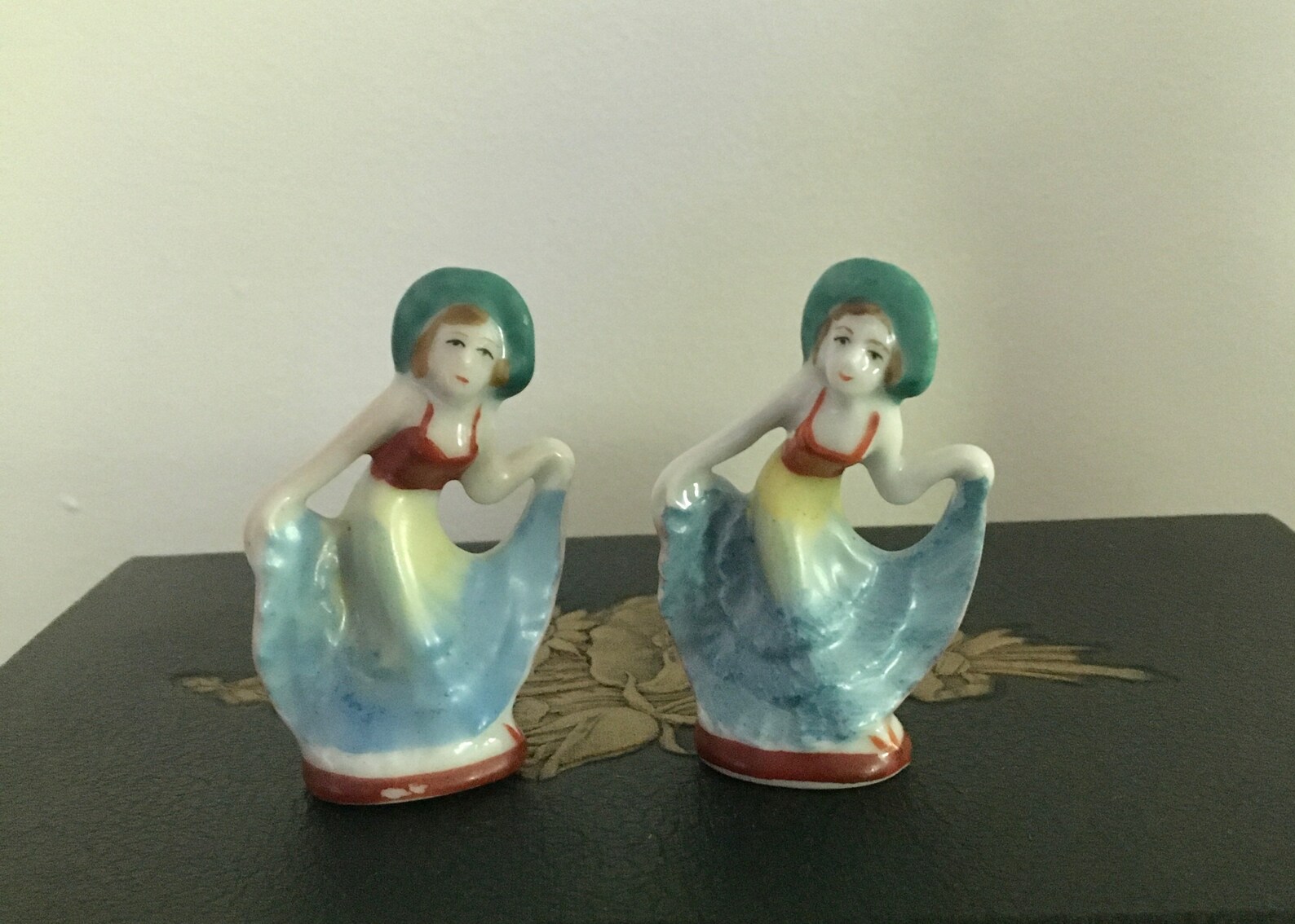 Vintage Ceramic Figurines of Flamenco Dancer Pair of Girls | Etsy