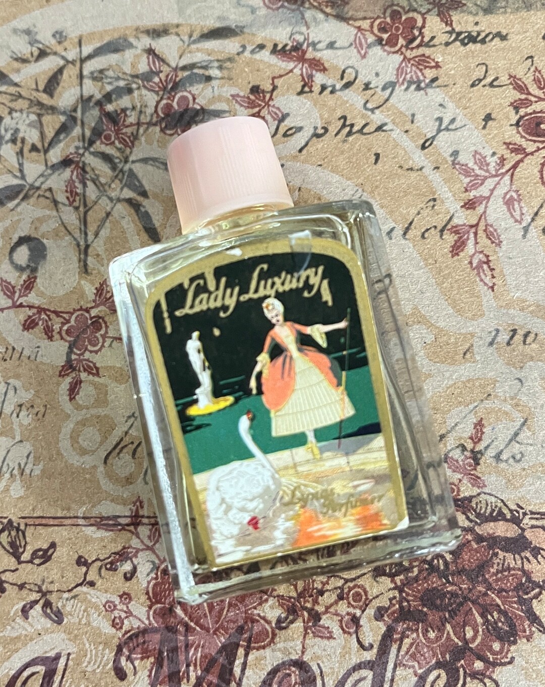 Vintage Lady Luxury Full Perfume by Lynas Perfumer, Glass Bottle With ...