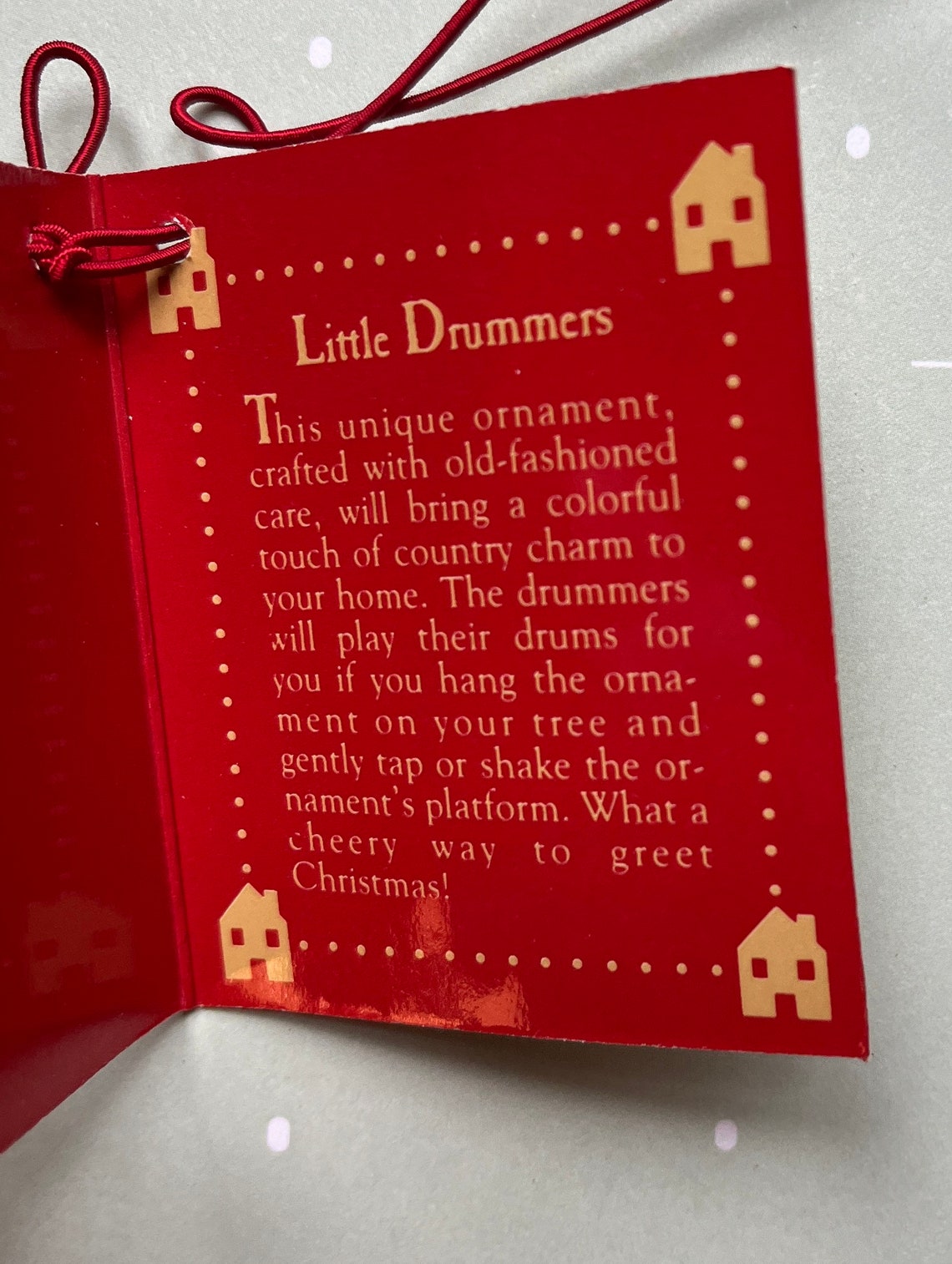 Vintage Hallmark Cards Inc 1986 Christmas Ornament Little - Etsy