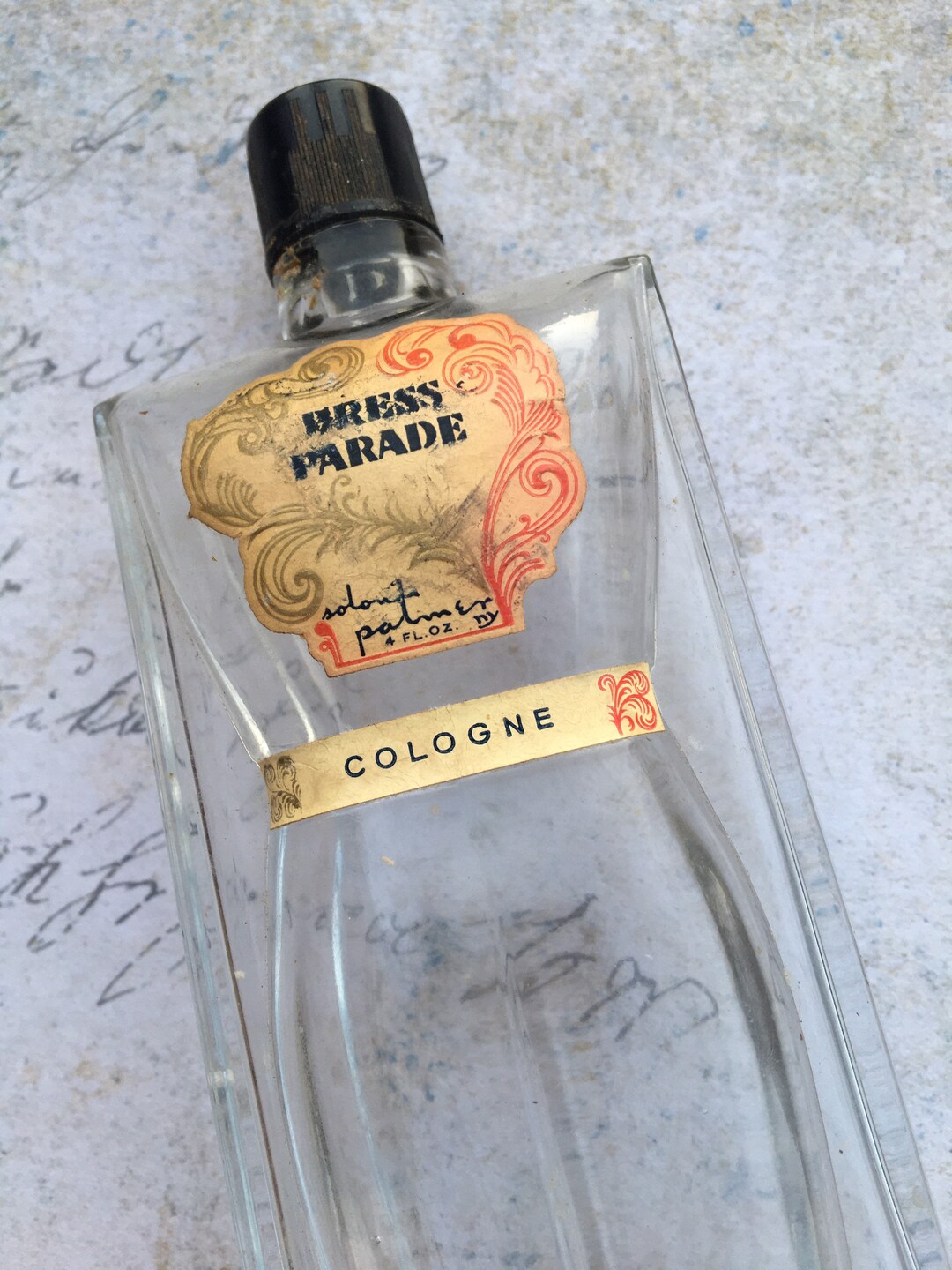 Vintage Dress Parade Cologne Bottle, NO Perfume, Collectible Glass ...