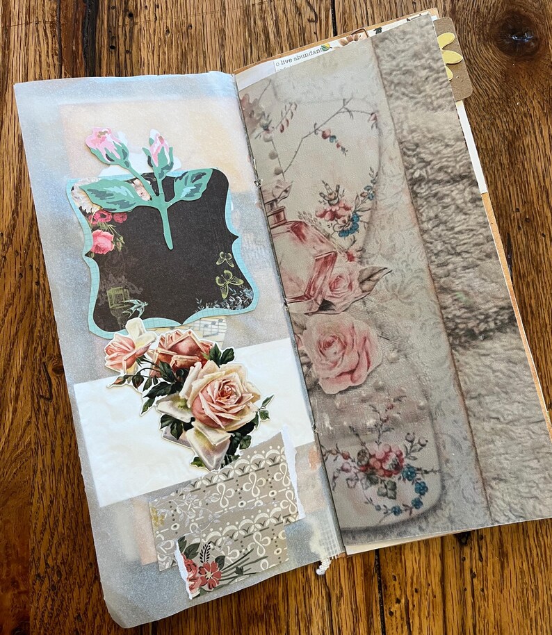 Decorative Journal Booklet, Altered Cards and Tags, Florals, Birds ...