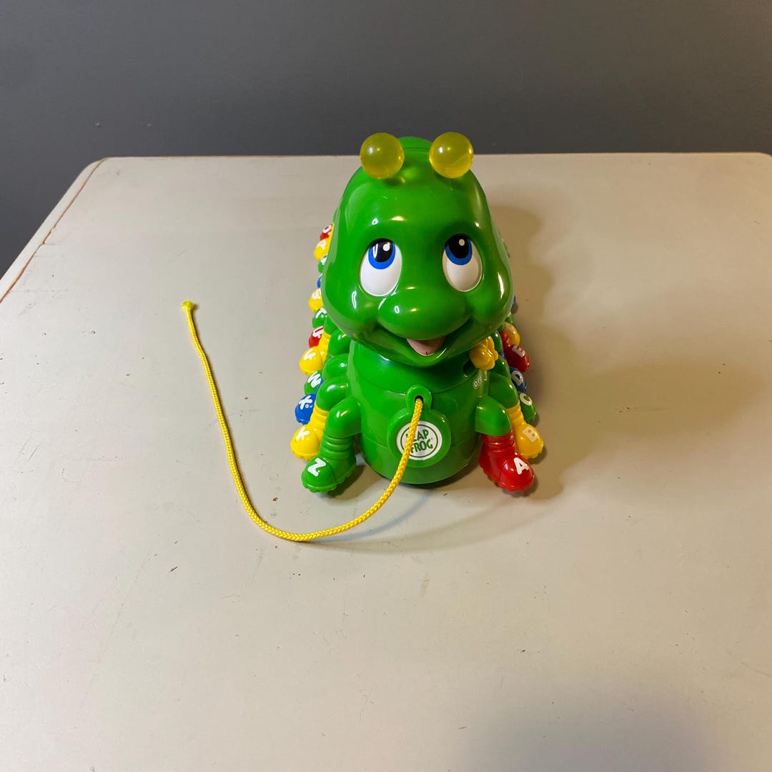 Vintage Leap Frog Alphabet Pal Educational Talking Musical Caterpillar ...
