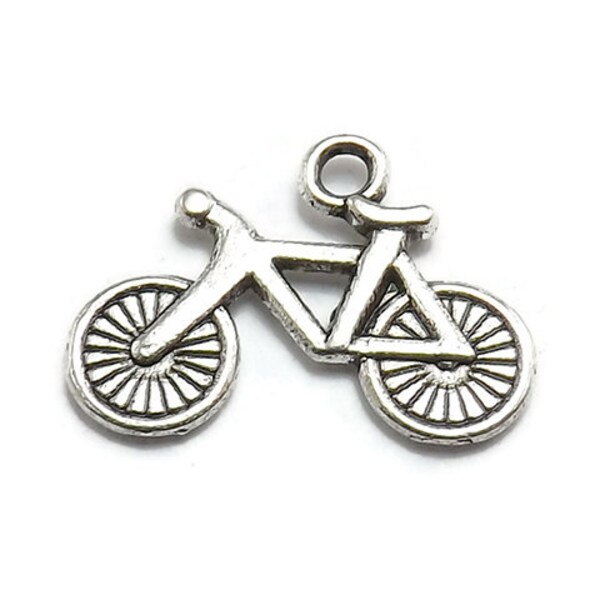 Bicycle Charm - Etsy