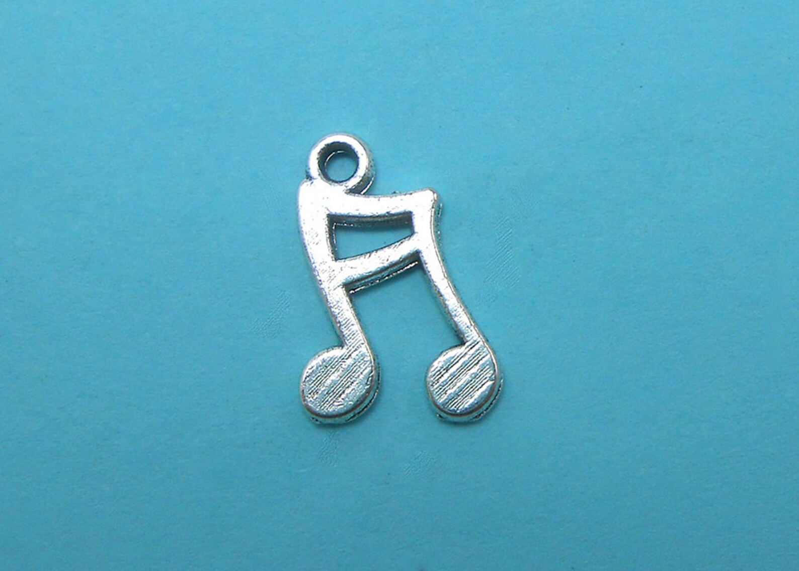 10 Sixteenth Notes Music Charms Silver Tone Semiquaver - Etsy