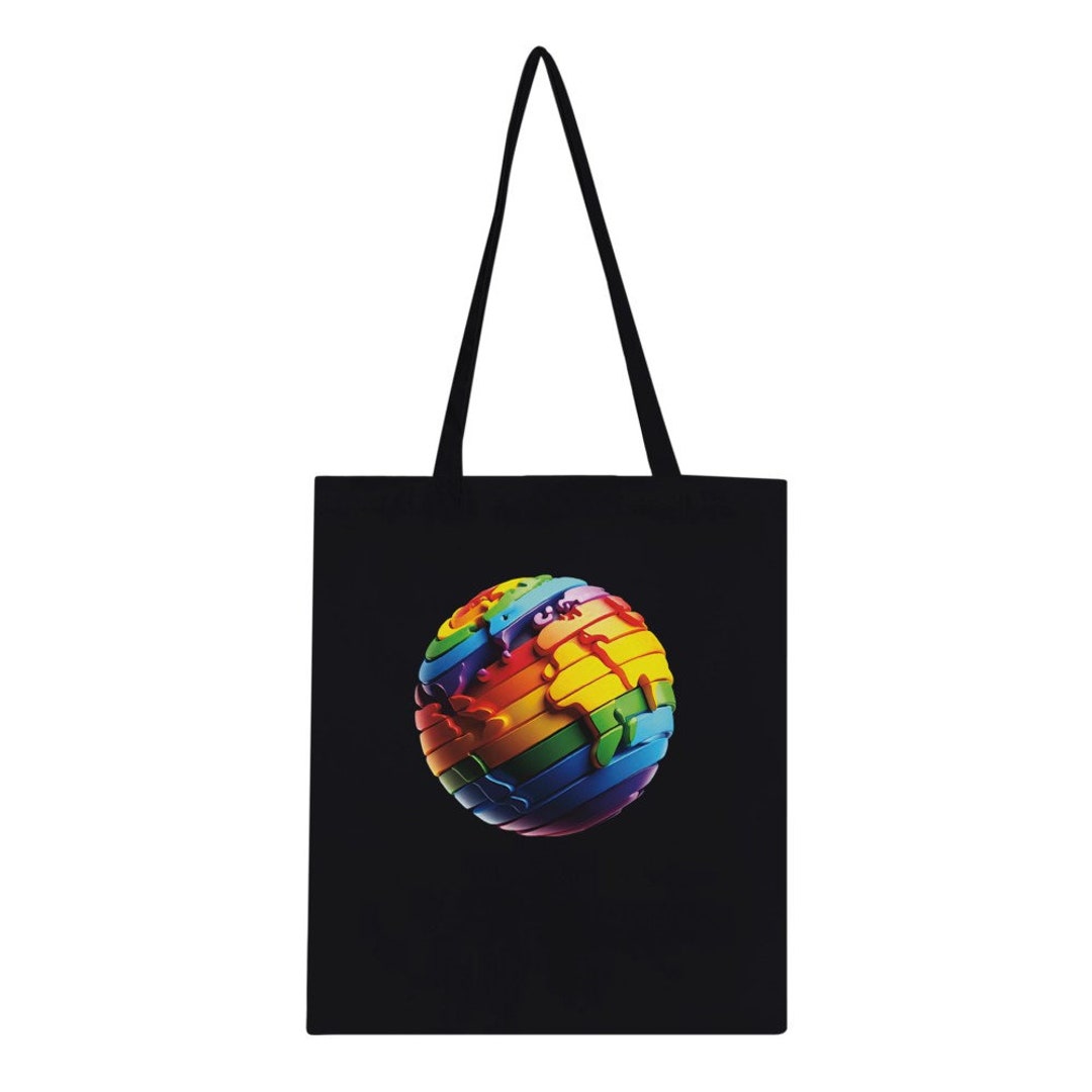 Unity Sphere Puzzle Classic Cotton Tote Bag - Etsy