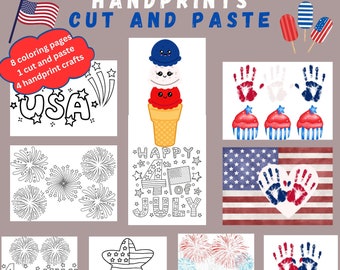 Patriotic Popsicles Matching Game, 4th of July Activity for Kids ...