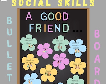 Friendship Behavior Board Game K-2nd Grade No Prep Social Skills ...