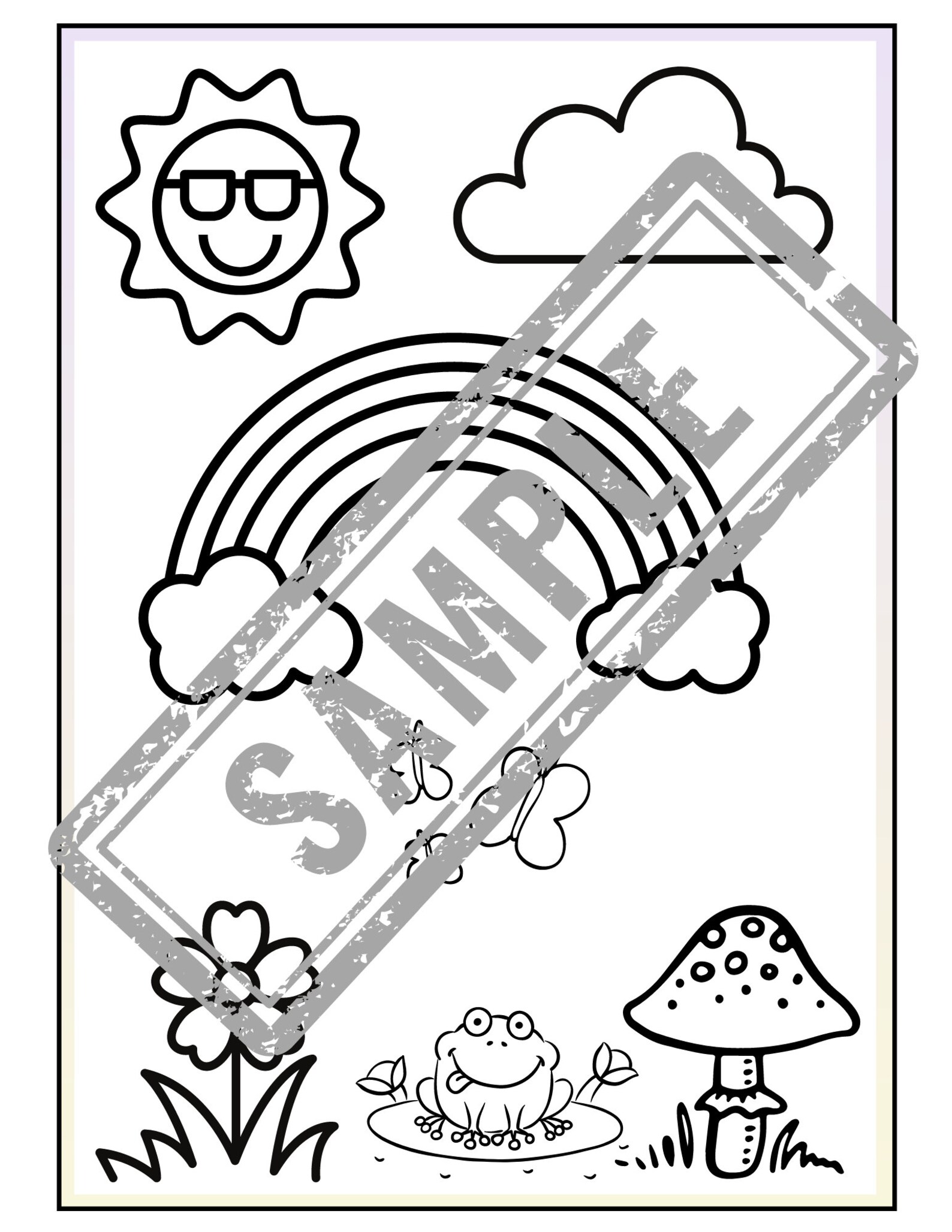 Back to School Coloring Pages (8) - Etsy