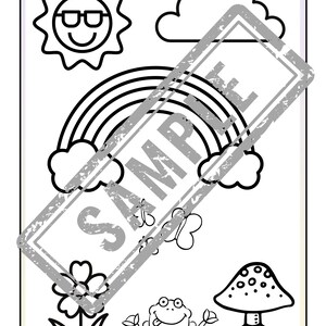 Back to School Coloring Pages (8) - Etsy