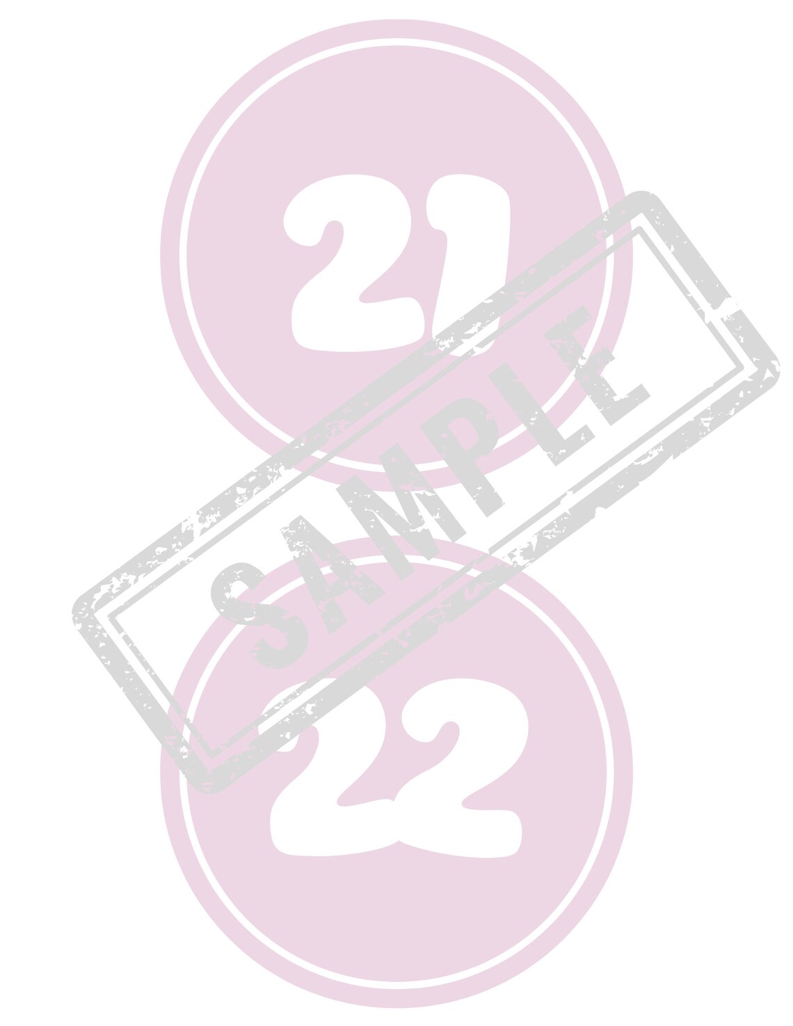 Round NUMBER LABELS for Classroom # 1 to 40 | 4 Color Variations - Etsy