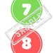 Round NUMBER LABELS for Classroom # 1 to 40 | 4 Color Variations - Etsy
