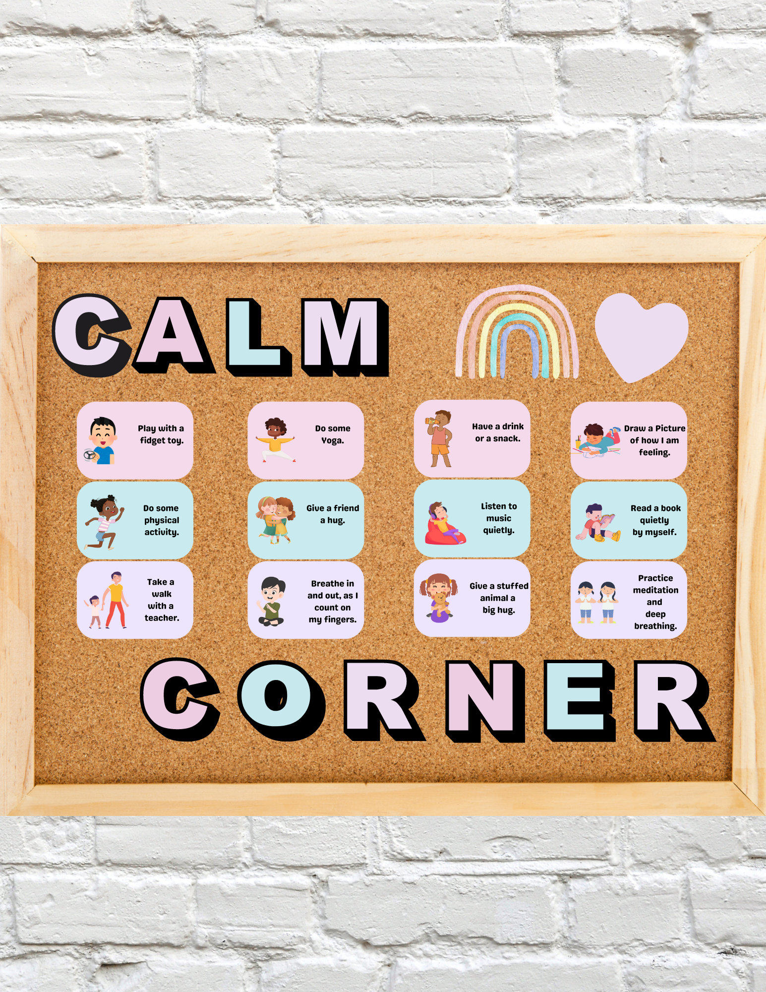 Calm Corner | Tools for Emotional Regulation - Etsy