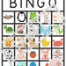 Children's Animal BINGO Game - Etsy