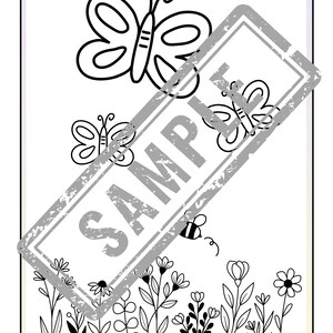 Back to School Coloring Pages (8) - Etsy