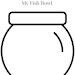 My Fish Bowl | Cut and Paste Activity | Coloring - Etsy