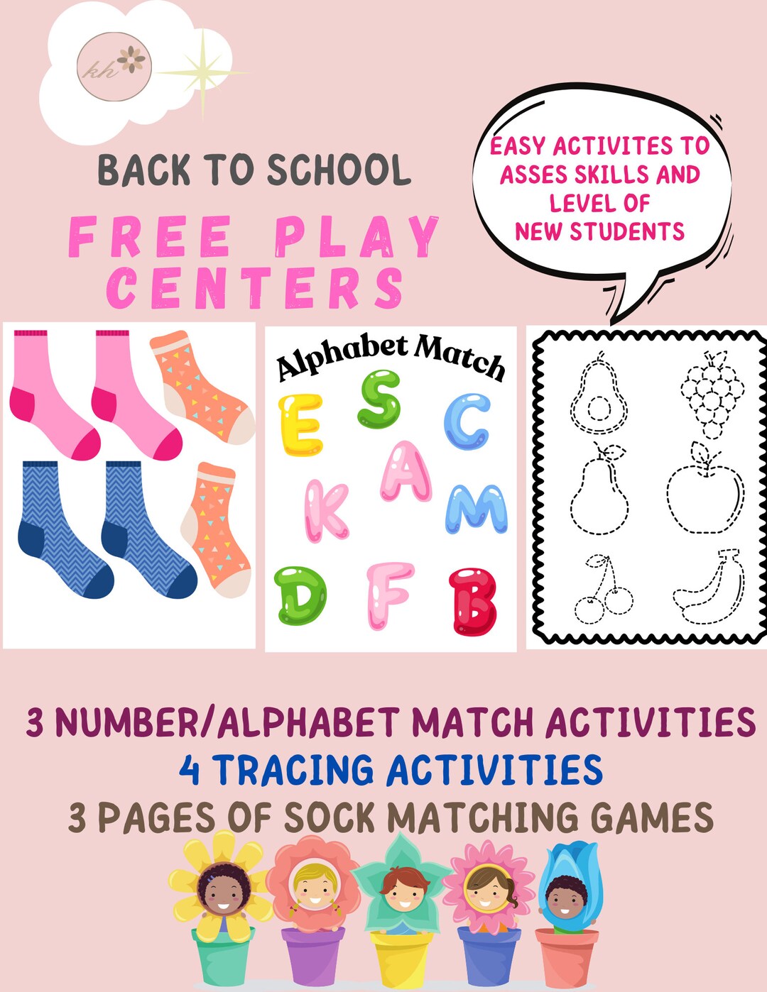 Free Play Centers for Preschool and Kindergarten | Great Entry Level ...