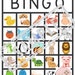 Children's Animal BINGO Game - Etsy