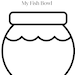 My Fish Bowl | Cut and Paste Activity | Coloring - Etsy