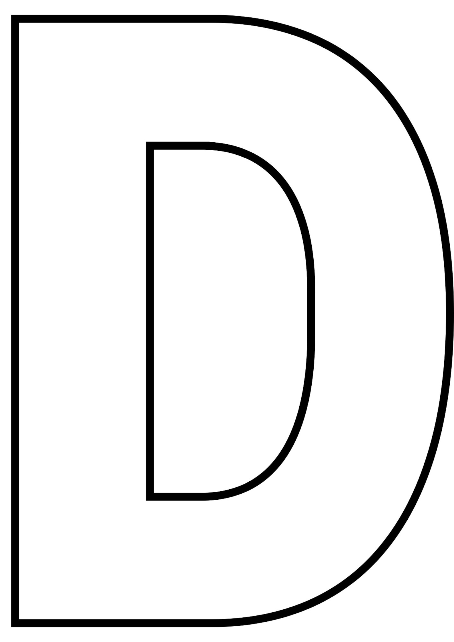 Capital Letter Outlines for Alphabet Craft Templates - Etsy