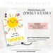 Have a Great Summer Gift Tag, Summer Sun Gift Tag, Sunshine Thank You ...